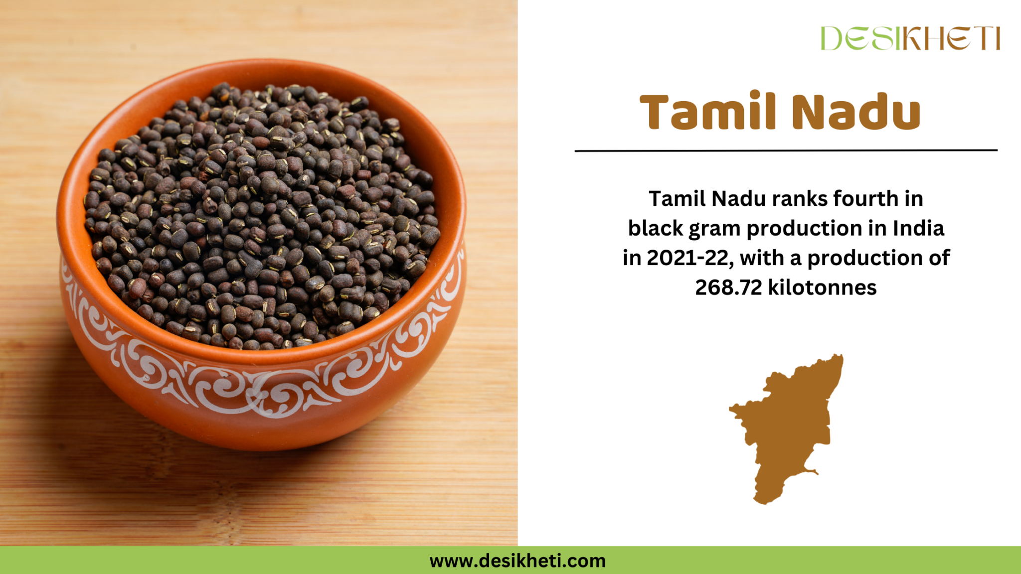 Top 10 Black Gram Producing States in India - DesiKheti